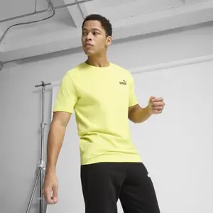 PUMA Essentials No. 1 Logo T-shirt Lime Sheen