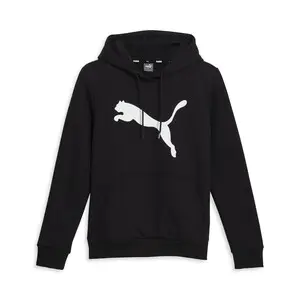 PUMA Essentials Big Cat Logo Hoodie - Black