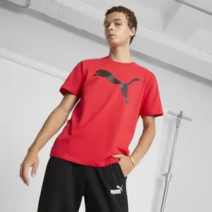 PUMA Essentials Big Cat T-shirt For All Time Red
