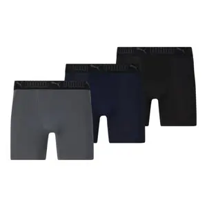 PUMA Training Training Fit Boxer Briefs 3 Pack Navy Combo