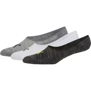 PUMA Liner Socks Grey-peacoat-black-nrgy Yellow