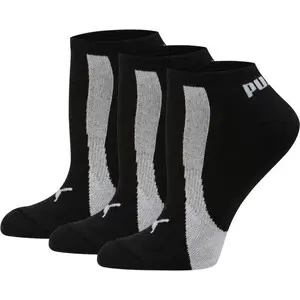 PUMA No Show Socks Black-white