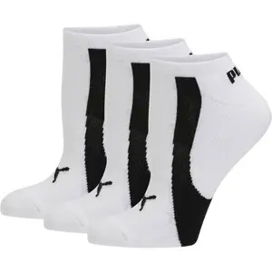 PUMA No Show Socks White-black