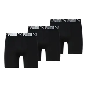 PUMA Athletic Boxer Briefs 3 Pack - Black,white