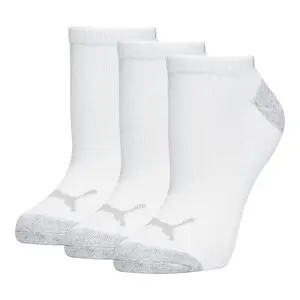 PUMA Half-terry Low-cut Socks - White