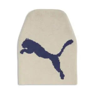 PUMA Long Knit Beanie Cream,blue