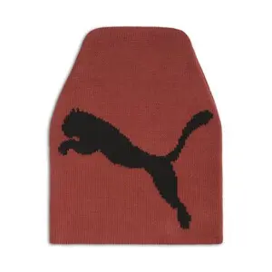 PUMA Long Knit Beanie Dark Red