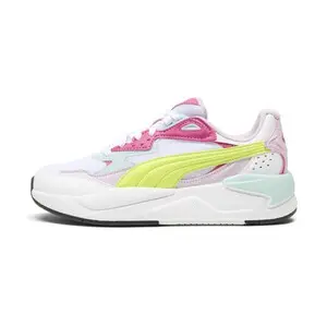 PUMA X-ray Speed Sneakers - White-electric Lime-grape Mist