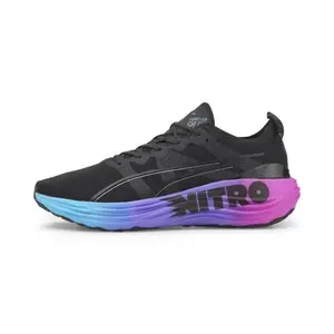 PUMA Foreverrun Nitroâ¢ Running Shoes - Black-luminous Blue-electric Orchid
