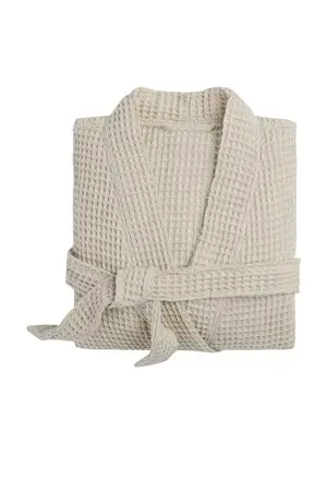 PARACHUTE Waffle Robe - Tan