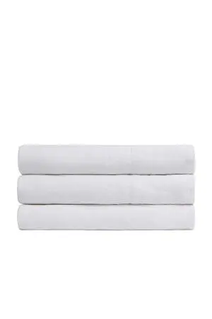 PARACHUTE Linen Top Sheet - White