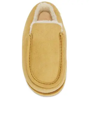 JW Anderson Flat Mule - Mustaza & Mrn Beige