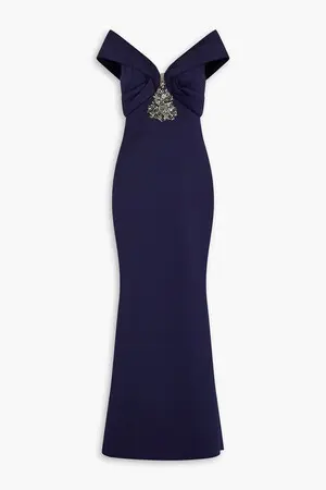 Badgley Mischka Trimmed Evening Dresses