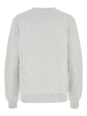 A.p.c. Mélange-effect Cotton Sweatshirt - Grey