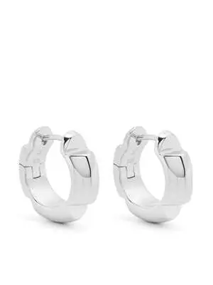 Tom Wood Kimberlitt Hoop Earrings - Silver