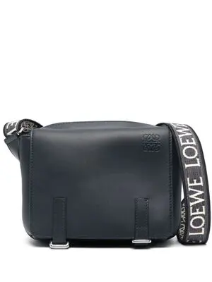 Loewe Xs Military Messenger Bag - Blue | Editorialist