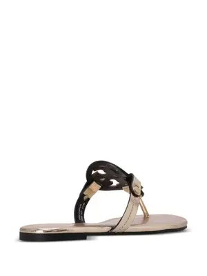 Tory Burch Miller Sandals - Gold