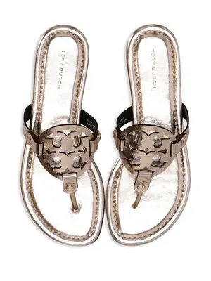 Tory Burch Miller Sandals - Gold
