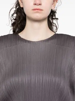 Issey Miyake Monthly Colors September Blouse - Purple