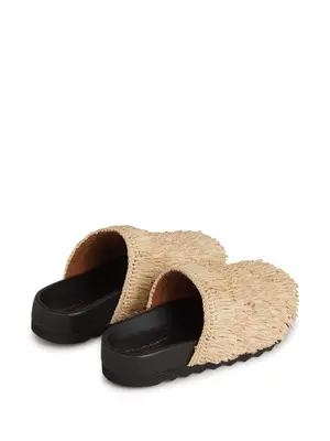 Stella McCartney Raffia Mules
