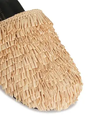 Stella McCartney Raffia Mules