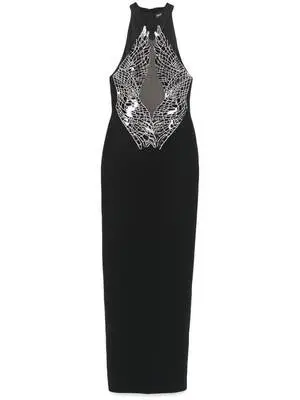 David Koma Double-wings Full-length Dress