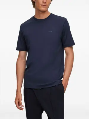 BOSS Cotton-jersey T-shirt With Logo Detail