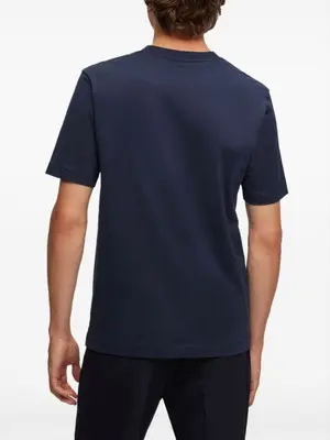 BOSS Cotton-jersey T-shirt With Logo Detail