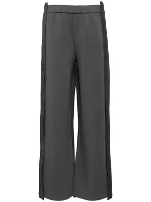 JNBY Contrasting-fabric Panel Trousers