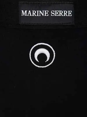 MARINE SERRE Crescent Moon-embroidered Briefs