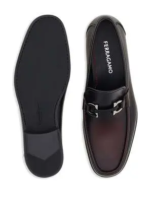 FERRAGAMO Gancini-plaque Loafers