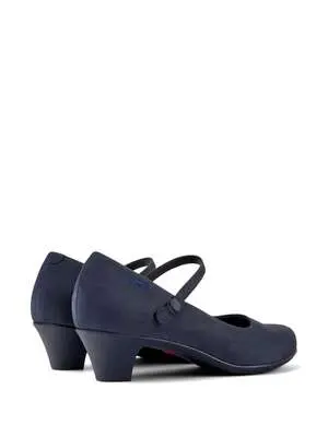 Camper Helena Suede Pumps - Blue