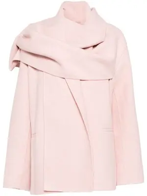 JNBY Scarf-collar Wool-blend Coat