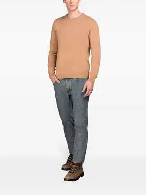 MOORER Orvieto-ws5 Sweater - Brown
