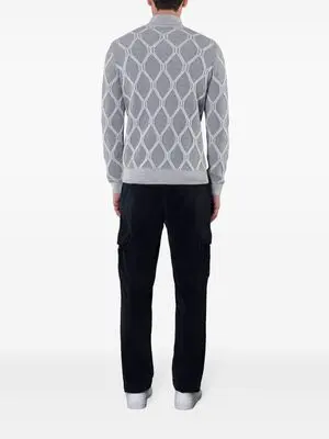 MOORER Gordon-wht Sweater