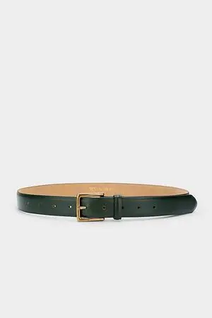 SEVEN HILLS Seven Hills The Downtown Leather Belt Green