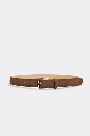 SEVEN HILLS The Downtown Leather Belt - Tan