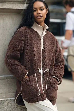 Varley Angela Sherpa Fleece Jacket