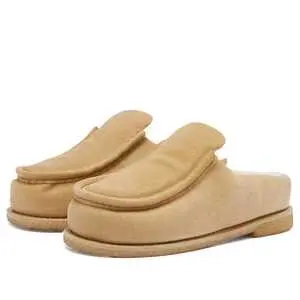JW ANDERSON FOOTWEAR Jw Anderson Shearling Trim Mules