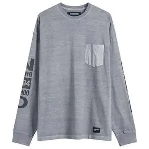 NEIGHBORHOOD Pigment Dyed Long Sleeve T-shirt - Grey