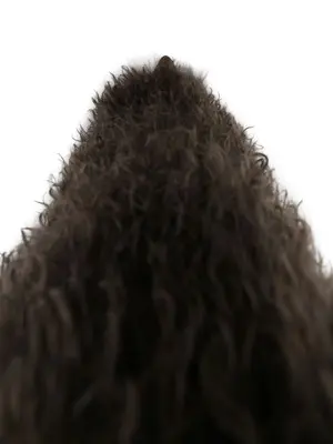 Paris Texas 105mm Furry Boots - Brown