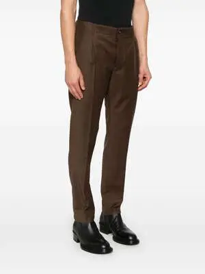 MANUEL RITZ Flannel Trousers - Brown