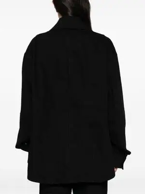 LGN LOUIS GABRIEL NOUCHI Denim Jacket With Corset Detailing
