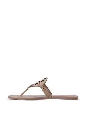 Tory Burch Miller Flat Sandals - Brown