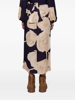 Johanna Ortiz Naturalism Wrap Skirt