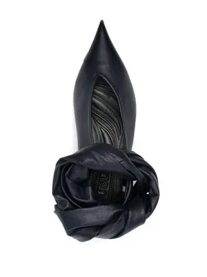 MUGLER Knot Fang Pumps