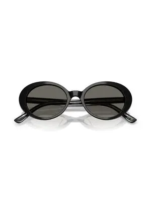Oliver Spencer Oval-frame Sunglasses - Black