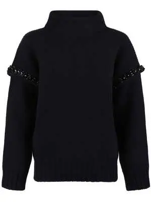 Max Mara Bead-embellished Jumper