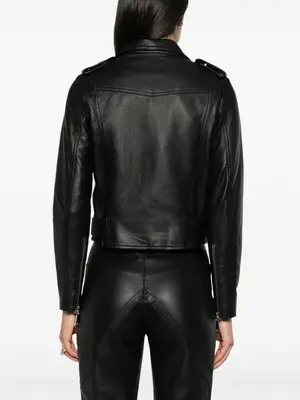 MITILIANE COUTURE Leather Biker Jacket
