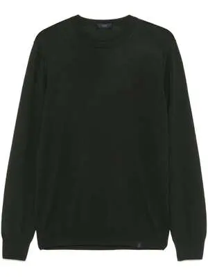 FAY Virgin Wool Sweater - Green